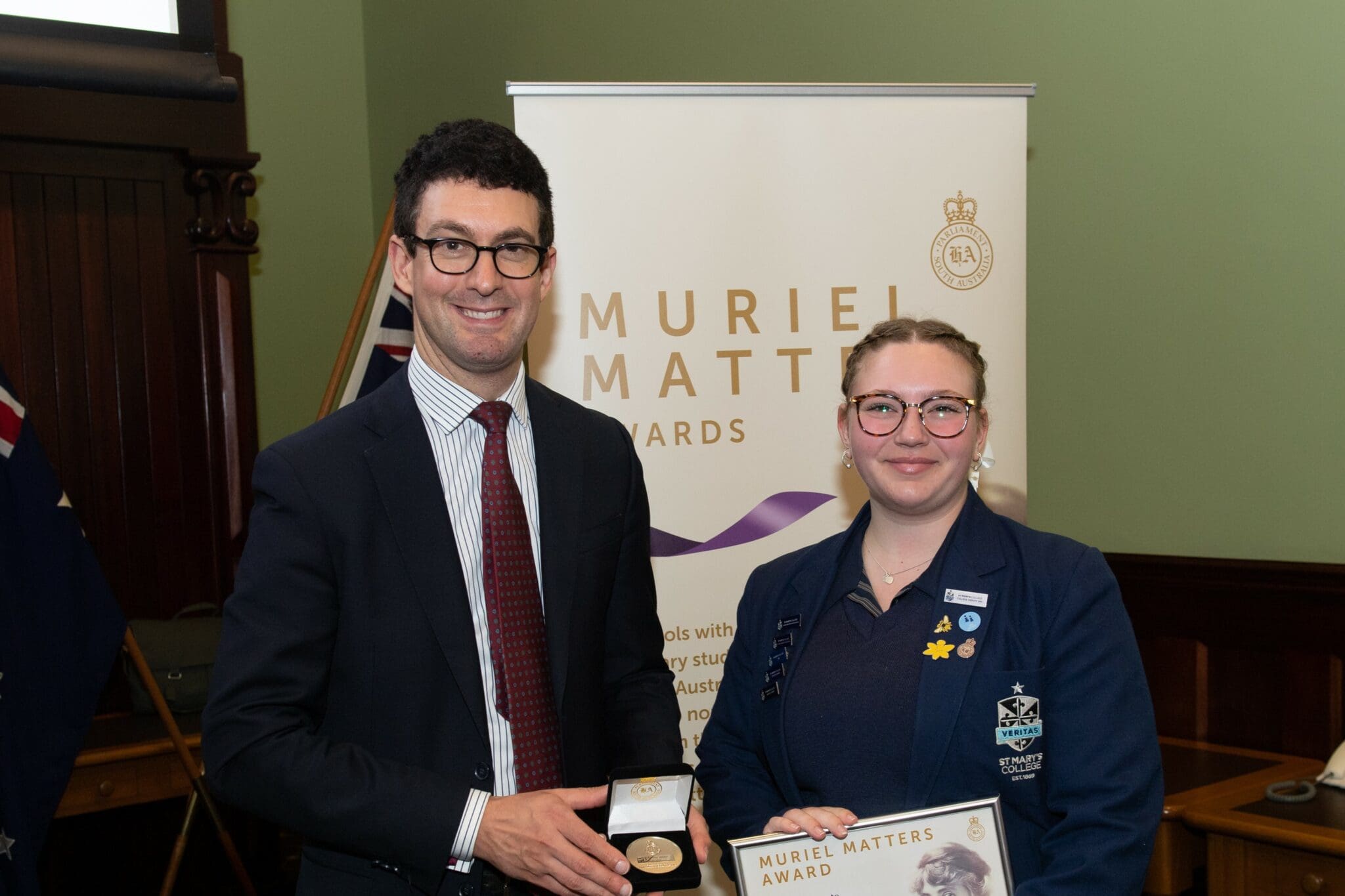 Muriel Matters Awards - Parliament of South Australia