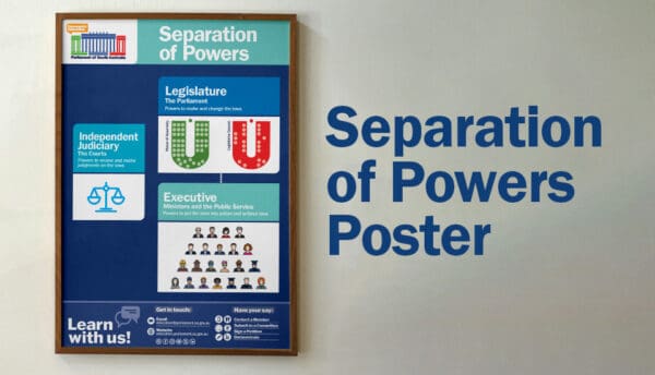 Poster: Separation of Powers - Parliament of South Australia