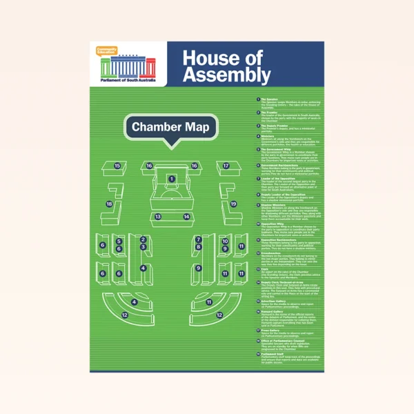 Classroom Poster Set (5 Pack) - Parliament of South Australia